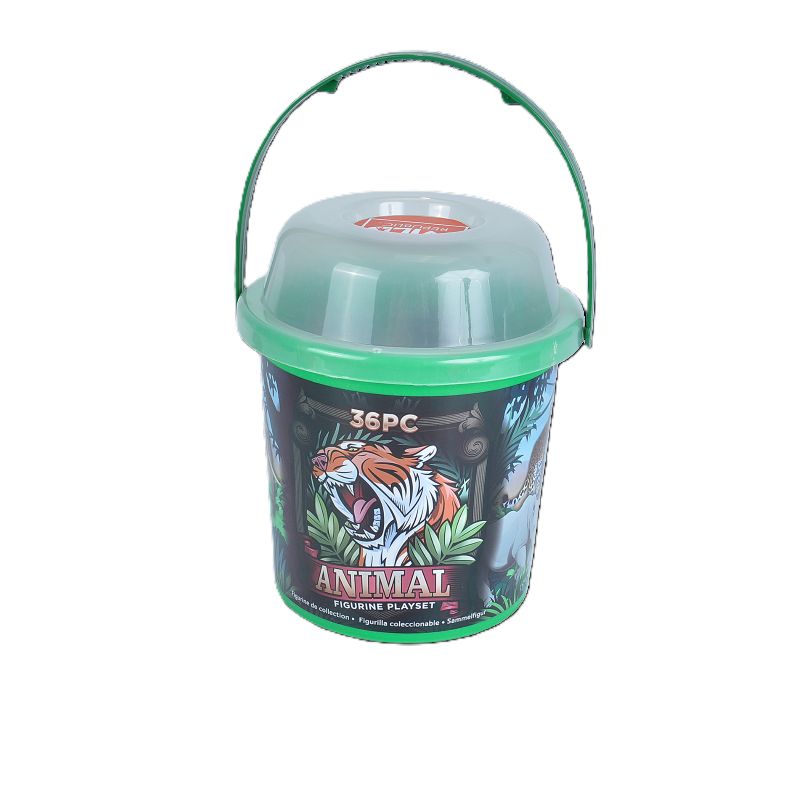 Animal Play Set Bucket - 36 Pieces – Yorkshire Wildlife Park