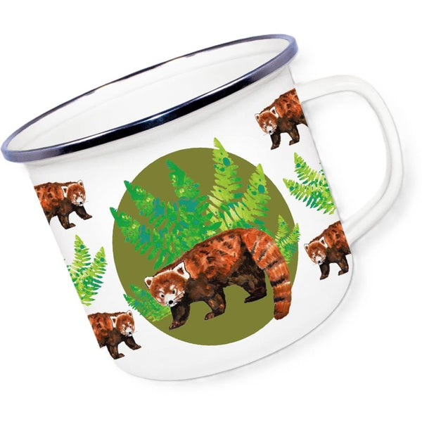 Anamelware - Red Panda Enamel Mug – Yorkshire Wildlife Park